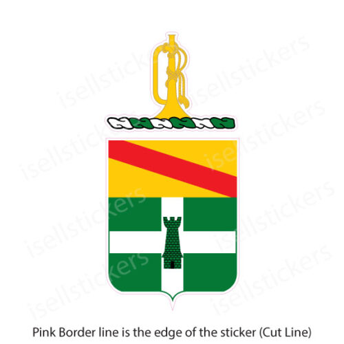 3rd Armored Cavalry Regiment Army Bumper Sticker Window Decal