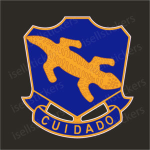 158th RCT Bushmasters Army Bumper Sticker Vinyl Window Decal