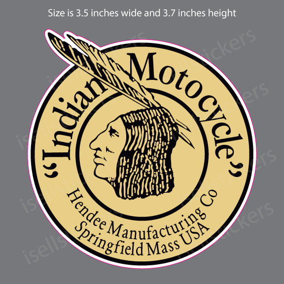 Indian Motorcycle Decals and Stickers