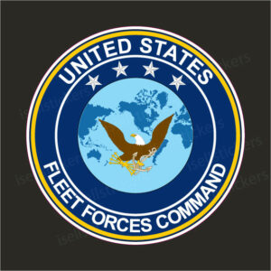 US Navy Fleet Forces Command Bumper Sticker Window Decal - I Sell ...