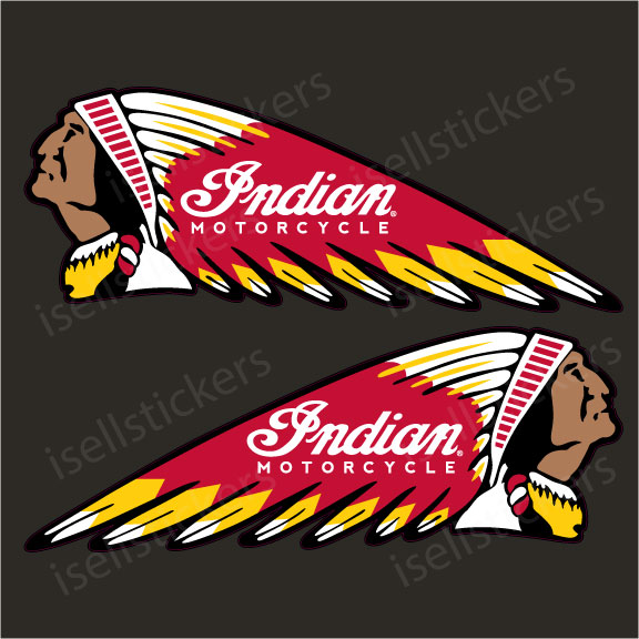 Indian Motorcycle Decals and Stickers – I Sell Stickers – Shop Military ...