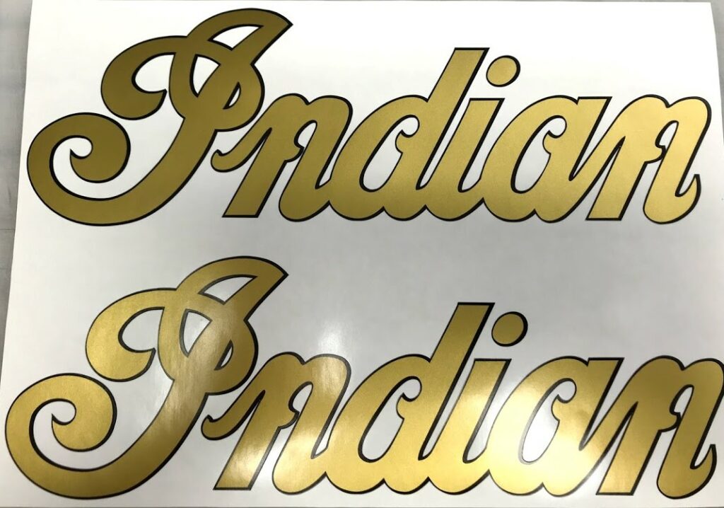 Indian Motorcycle Decals and Stickers