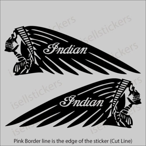 Indian Motorcycle Decals and Stickers
