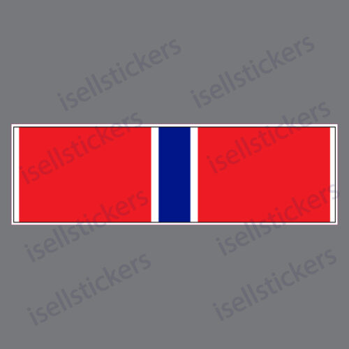 Military Bronze Star Medal Ribbon Armed Forces Vinyl Window Decal ...